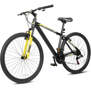 Hykolity 29 inch Hardtail Mountain Bike, 21-Speed Outdoor Cycling Bike ...