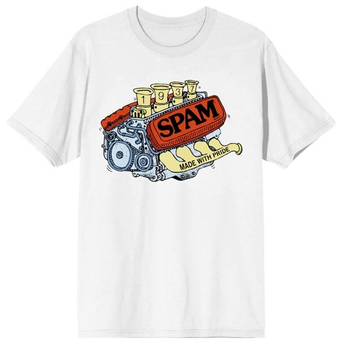 The Original Spam 1937 Made With Pride Machine Men's White T-shirt ...
