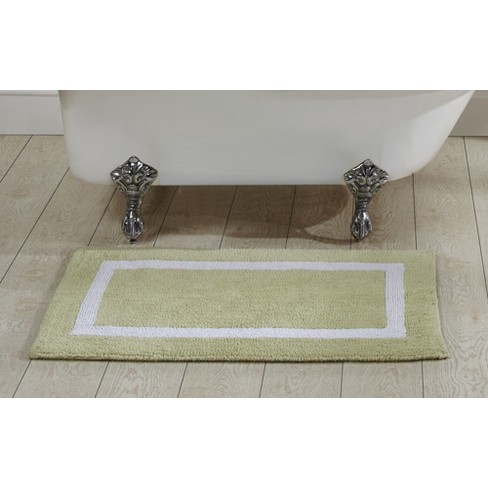 Better Trends Hotel Reversible Bath Rug, 100% Cotton, 24" X 40 ...