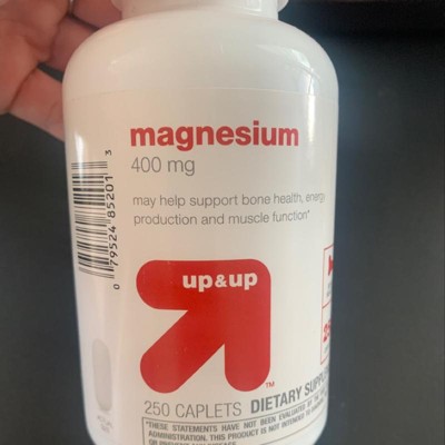 Magnesium Dietary Supplement Caplets - 250ct - Up & Up™ : Target