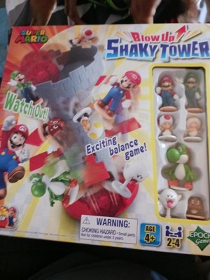 Epoch Games Super Mario Blow Up! Shaky Tower Game : Target