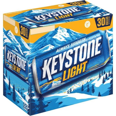 Keystone Light Beer - 30pk/12 Fl Oz Cans : Target