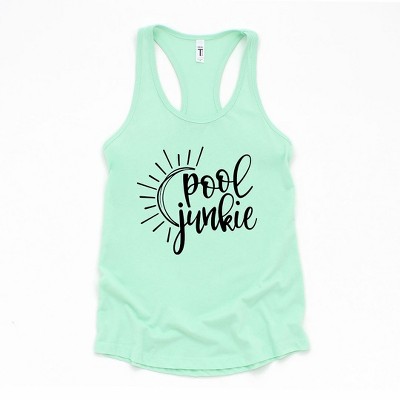 Simply Sage Market Women's Pool Junkie Graphic Racerback Tank - L ...