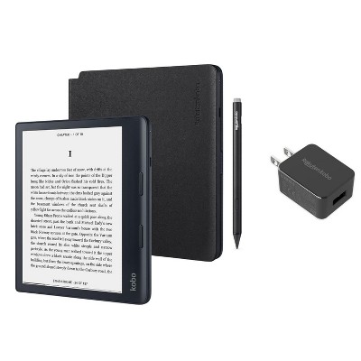 Kobo Libra Colour Black Ereader With Butter Yellow Sleepcover Bundle ...