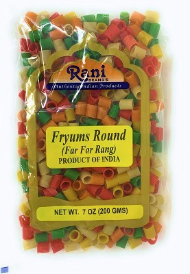 Far Far / Fryums (round/pipe Shape) - 7oz (200g) - Rani Brand Authentic ...