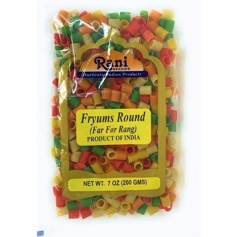 Far Far / Fryums (round/pipe Shape) - 7oz (200g) - Rani Brand Authentic ...