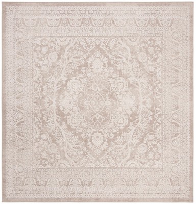 Reflection Rft663 Power Loomed Area Rug - Beige/cream - 3'x3' - Safavieh : Target