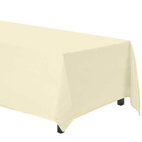 Gee Di Moda Rectangle Tablecloth - 90 X 132 Inch - Heavy Duty Washable ...