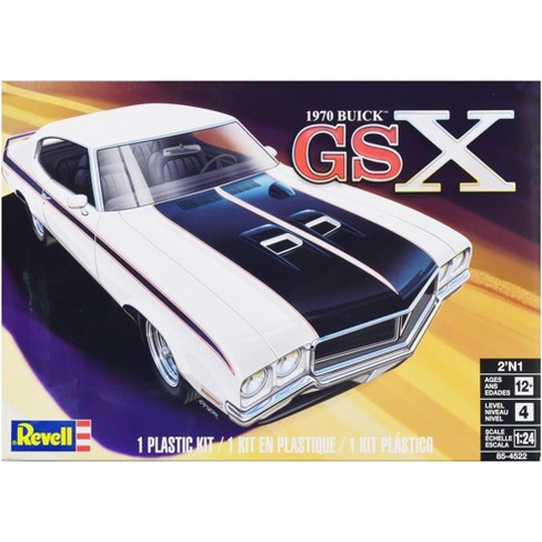 Level 4 Model Kit 1970 Buick Gsx 2-in-1 Kit 1/24 Scale Model By Revell ...