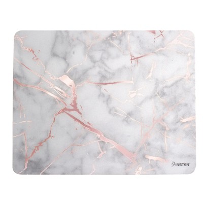 Insten Shiny Marble Mouse Pad, Water-resistant And Non-slip Mat For ...
