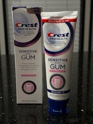 Crest Pro-health Sensitive And Gum All Day Protection Toothpaste - 4 ...