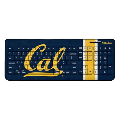 Keyscaper California Golden Bears Stripe Wireless Usb Keyboard : Target