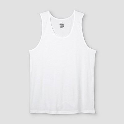 Men's Big & Tall 4pk Tank Top - Goodfellow & Co™ White 5xl : Target
