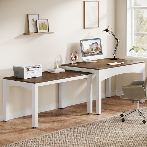 Tribesigns 94.48" Extendable Home Office Desk : Target