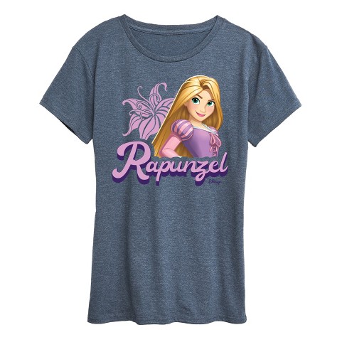 Women's Disney Princess Rapunzel Headshot Short Sleeve Graphic T-shirt ...
