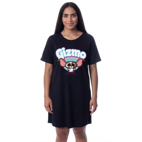 Intimo Gremlins Womens' Chibi Style Gizmo Nightgown Sleep Pajama Dress ...