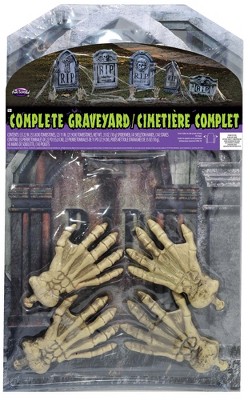 Fun World Skeleton Complete Graveyard Assortment : Target