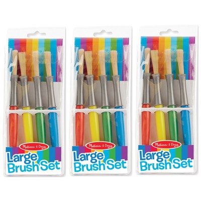 Creativity Street® Deluxe Brush Assortment, Assorted Colors & Sizes, 24 ...