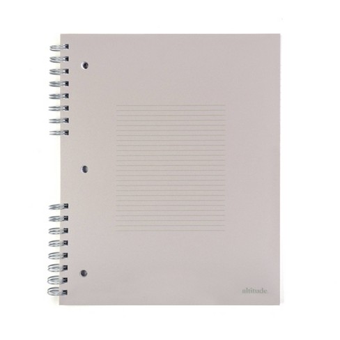 Altitude 200pg 1 Subject College Ruled Notebook 11"x9" Split Wire Warm ...