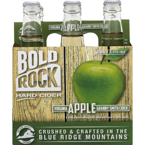 Bold Rock Hard Apple Cider - 6pk/12 Fl Oz Bottles : Target