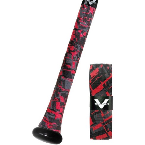 Vulcan Asp Series 1.0mm Advanced Polymer Bat Grip Tape Wrap - Red ...