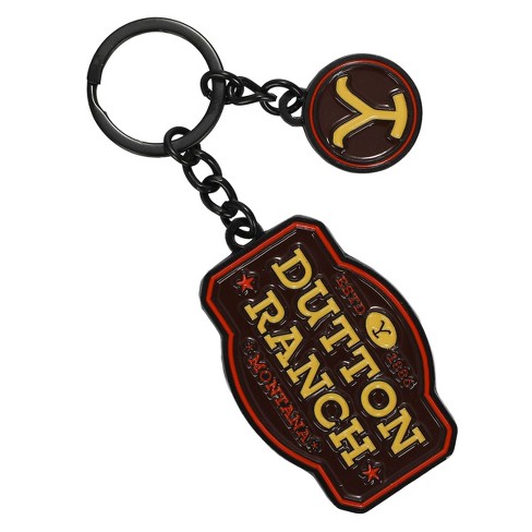Yellowstone Dutton Ranch 2-charm Keychain : Target