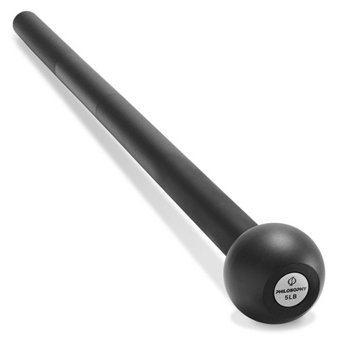 Philosophy Gym Steel Mace Bell 5 Lb, Mace Club For Strength Training ...