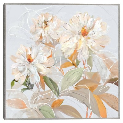Masterpiece Art Gallery 35"x35" Peony Cluster Wall Art : Target