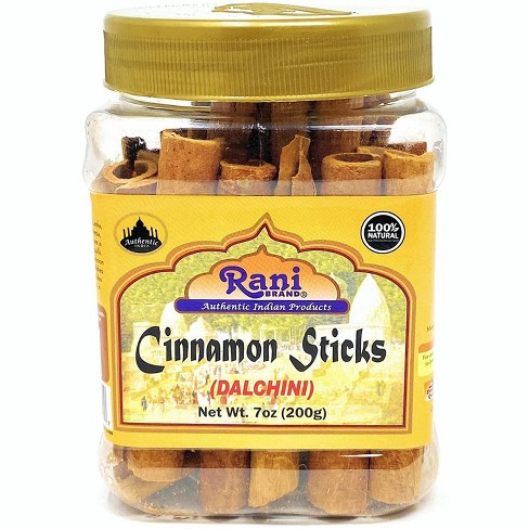 Cinnamon Sticks 22-26 Sticks 3 Inches In Length - 7oz (200g) - Rani ...