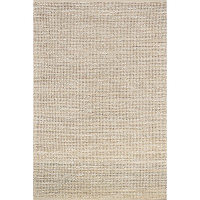 Nuloom Filomena Casual Striped Jute Area Rug, 5' X 8', Natural : Target