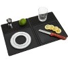 True Bar Mat, Multipurpose Black Silicone Cocktail Prep Station, Rimmer ...