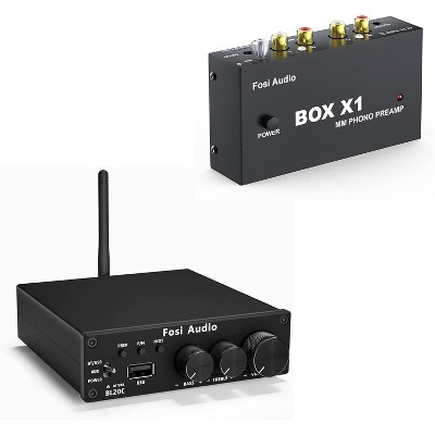 Pyle 200w Audio Stereo Receiver - Wireless Bluetooth Power Amplifier ...