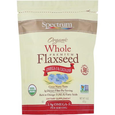 Spectrum Organic Ground Premium Flaxseed - 14 Oz : Target