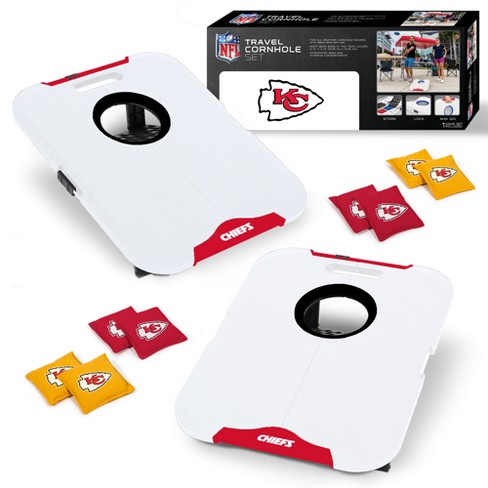 Nfl Kansas City Chiefs All-weather Travel Cornhole Set : Target
