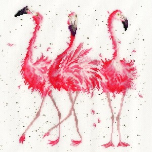Bothy Threads Pink Ladies XHD24 Counted Cross Stitch Kit : Target