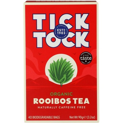 Tick Tock Tea Earl Grey Rooibos - Case Of 4 - 40bg : Target