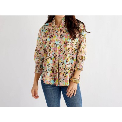 Women's Kimberly Top - Caryn Lawn : Target