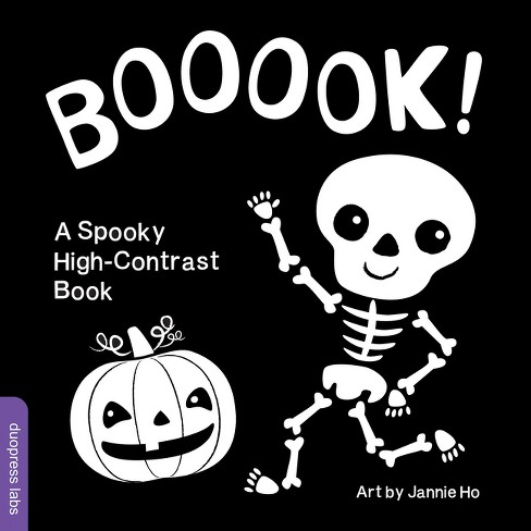 Booook! A Spooky High-contrast Book - (high-contrast Books) By Duopress ...