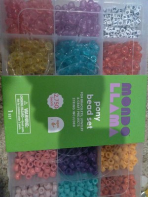 2750ct Pony Bead Set - Mondo Llama™ : Target