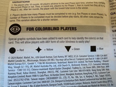 Phase 10 Flip Card Game : Target