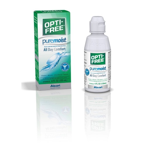 Opti-free Puremoist Multi-purpose Disinfecting Contact Lens Solution ...