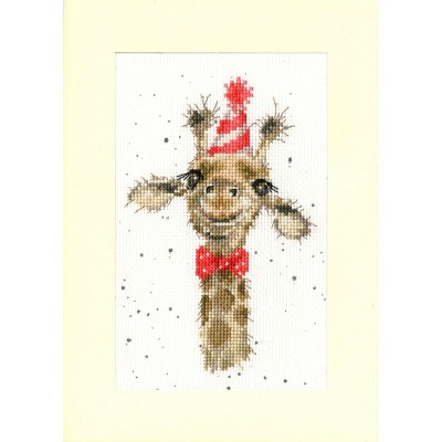 Bothy Threads Greeting Card - I'm Just Here For The Cake XGC30 Counted ...