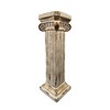 Large Magnesium Oxide Roman Column Statue with Natural Aged Finish ...