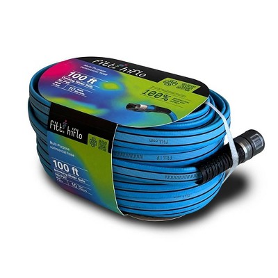 Flexon 5/8" X 50ft Premium Fabric Lightweight, Kink Free Garden Hose ...