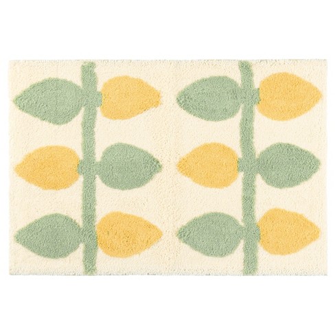 Unique Bargains Soft Plush Bath Mats Non-slip Printing Quick Dry ...