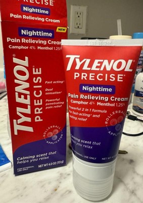 Tylenol Topical Analgesic Night-Time Pain Relieving Cream - 4 fl oz ...
