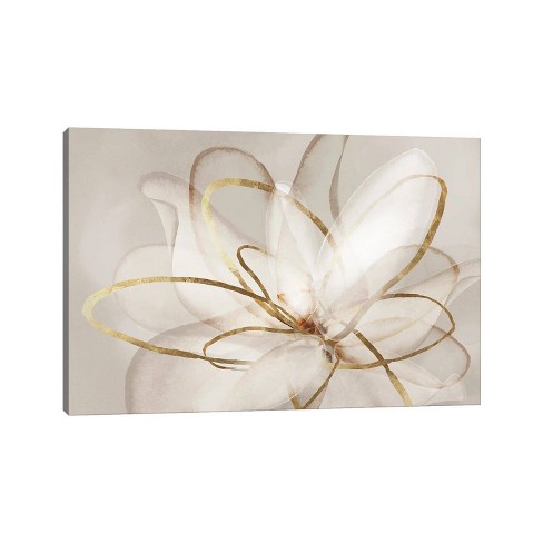 12" X 18" X 1.5" Transparent Beauty Iii By Eva Watts Unframed Wall ...