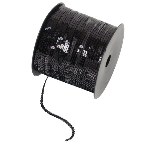 Alilang Flat Sequin Strip, 4mm String Metallic Sequin Strand, Paillette ...