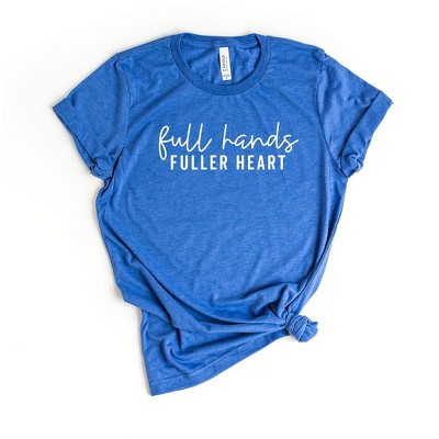 Simply Sage Market Women's Full Hands Fuller Heart Short Sleeve Graphic ...