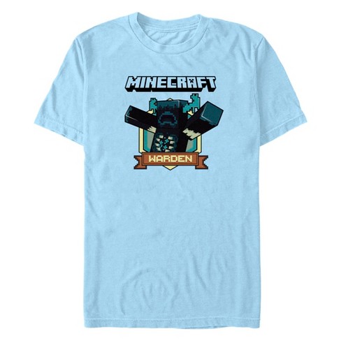 Men's Minecraft Warden Badge T-shirt : Target